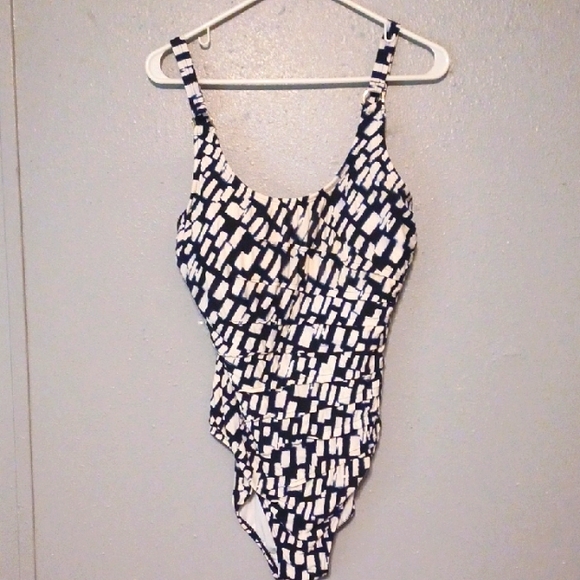 Calvin Klein | Swim | Y2k Crinkle Tye Die Blue Layered Look Slimming ...
